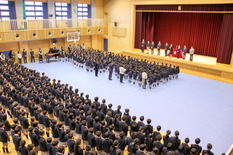 2018年度 始業式 | ラーニングトピックス | 立命館小学校