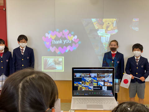 4年生 Zoom Exchange with Chitralada School in Thailand! | ラーニングトピックス | 立命館小学校
