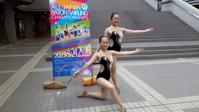 【高校バトントワリング部】全日本選手権大会ペア部門準決勝に出場！ News 立命館宇治中学校・高等学校